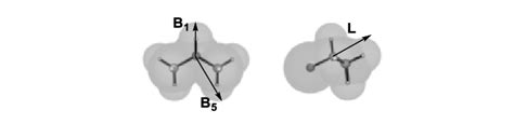 Representation Of Sterimol Parameters B B And L With Front And
