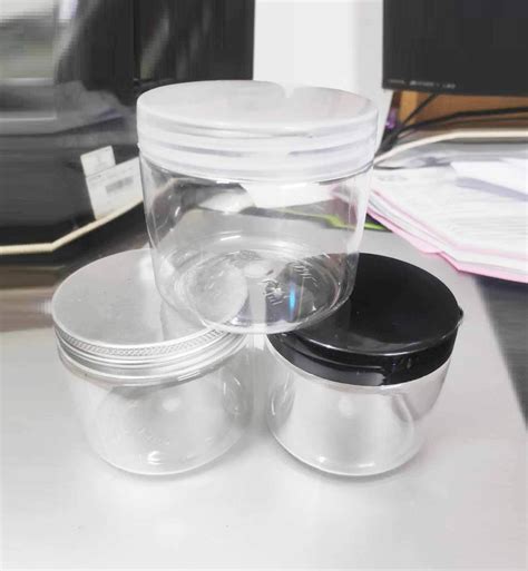 New 200ml Plastic Pet Jar Clear JINDEAL INC