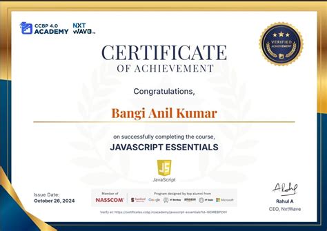 anil kumar bangi on linkedin js javascript js essentials es6 ccbp