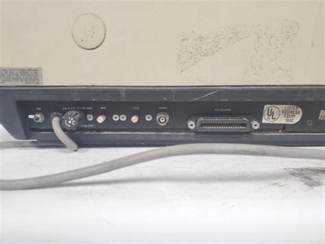 Wang 5506 11 Monitor Computer Terminal W Built In Keyboard Image Bur