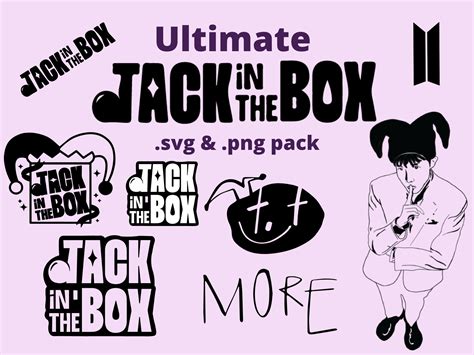 Bts Svg Jack In The Box J Hope Bt21 Svg Bts Army Svg K Pop Svg Bts