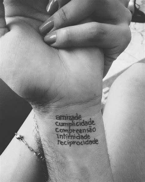 amizade compreensão cumplicidade intimidade reciprocidade Insta