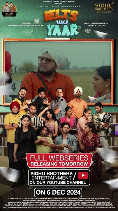 Ielts Wale Yaar Releasing Full Webseries Tomorrow Sidhu Brothers