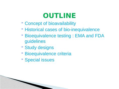 Review Gcc Bioequivalence Guidelines And Key Aspects