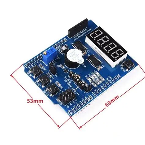 Arduino Uno Multifunktionelt Expansion Shield Ardustore Dk