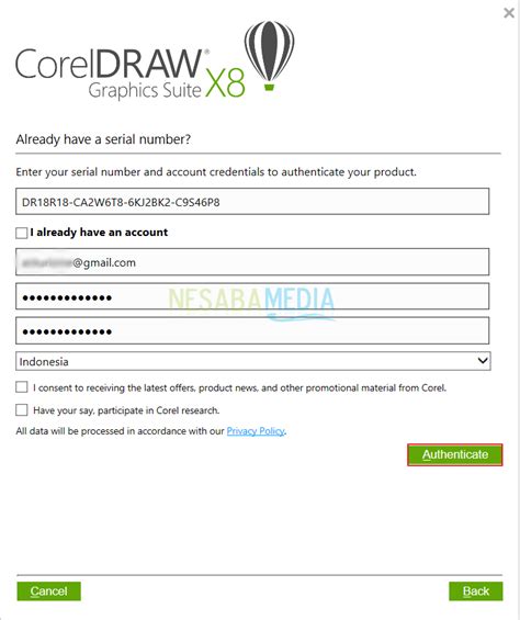 Cara Install Dan Aktivasi Coreldraw X8 Gratis 100 Work