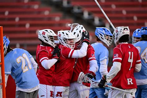 No 20 Rutgers Mens Lacrosse Overpowers Liu 17 3 On The Banks