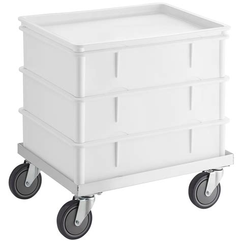 Bakers Lane 18 X 26 X 6 White Dough Proofing Set With Aluminum