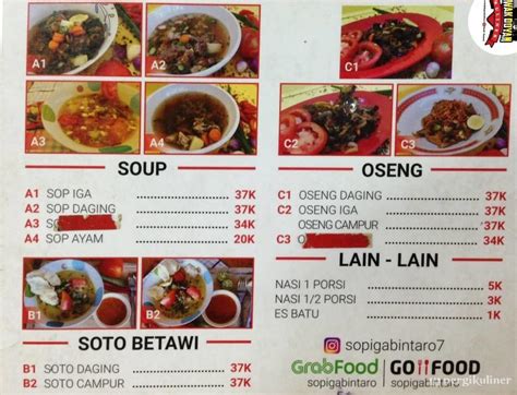 Selalu Diperbarui Menu Sop Iga Bintaro Bintaro Tangerang