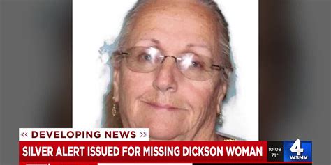 Silver Alert Issued For Missing Dickson Woman