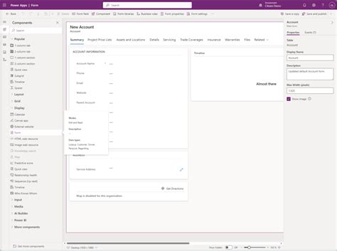 solved configure the form control in power apps microsoft dynamics 365 citizen developer