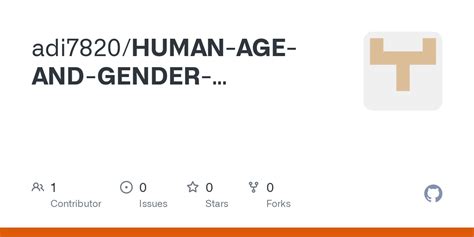 GitHub Adi HUMAN AGE AND GENDER PREDICTION FROM FACE IMAGES