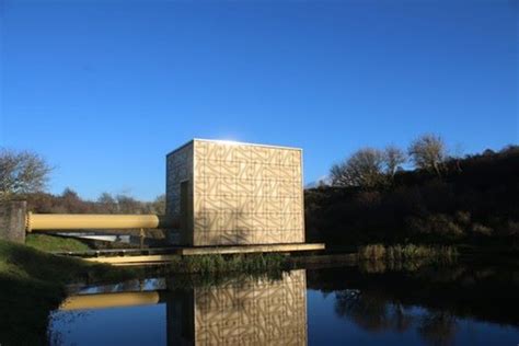 Upcycled Water Residue And Reed Clipping Turned Into Façade Cladding