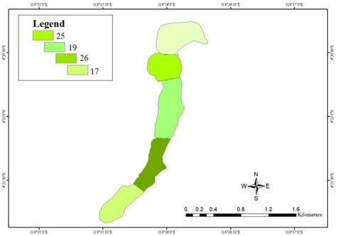 Distribution Of Mangrove Density Indm 2 Download Scientific Diagram