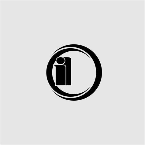 Letters Il Simple Circle Linked Line Logo 28267627 Vector Art At Vecteezy