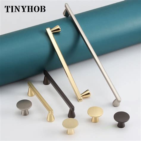 มือจับประตูตู้เสื้อผ้า ลิ้นชัก ตู้กับข้าว สไตล์นอร์ดิก โมเดิร์น มินิมอล หรูหรา สีเทา Shopee