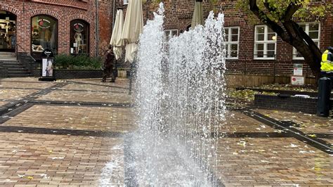 Falsches Material verbaut Lüneburger Wasserspiel außer Dienst NDR