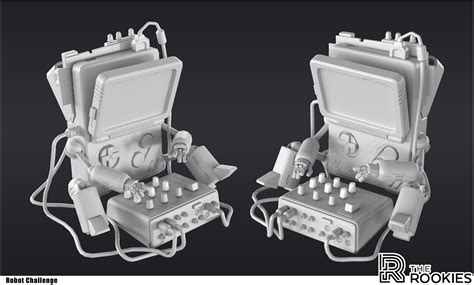 The Rookies Game Console Robot By Wxp