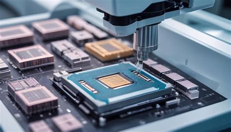 Premium Photo Closeup Of Silicon Die Are Being Extracted From