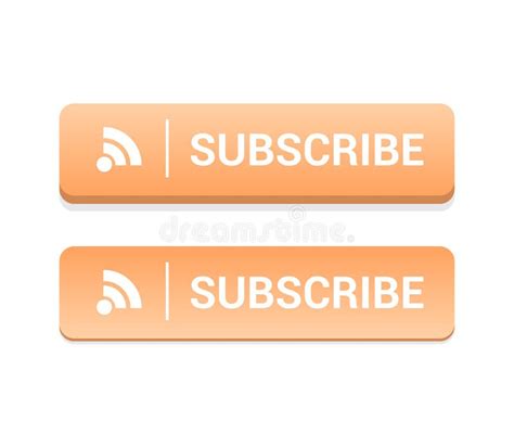 Subscribe Buttons Vector Stock Vector Illustration Of Today 197111191