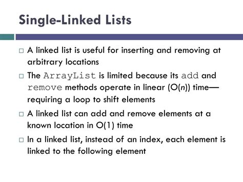 Ppt Single Linked Lists Powerpoint Presentation Free Download Id