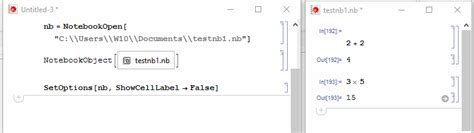 Show Inout Names In Some Notebooks But Not Others Mathematica Stack