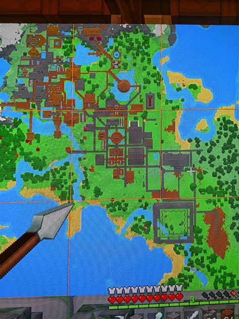 Our Town Map Survival R Minecraft