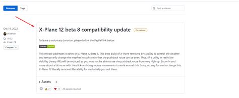 Crashes In Xp12 · Issue 461 · Skiselkovbetterpushbackc · Github