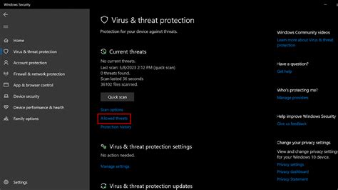 How To Allow Blocked File Or App On Microsoft Defender Antivirus In