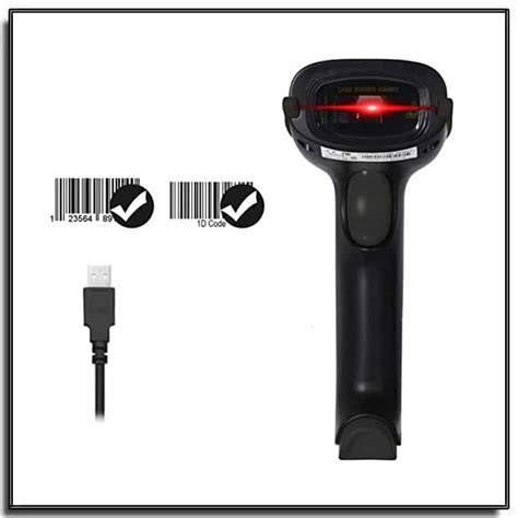 2D Barcode QR Code Scanner Wired Factory To Customer