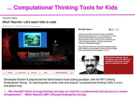Ppt Enhancing Computational Thinking Skills In The Classroom With