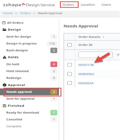 3shape design service platform how to send doctor link for case