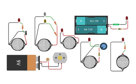 Circuit Design Mini Projects Tinkercad