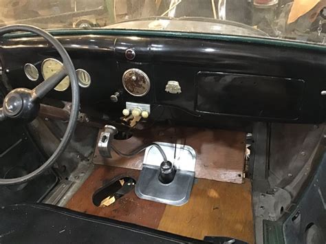 Technical 1932 Ford Dash Panel For 1930 Model A The Hamb
