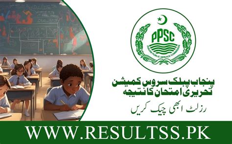 Ppsc Written Test Result 2025 Download Dmc Detail Marks Sheet