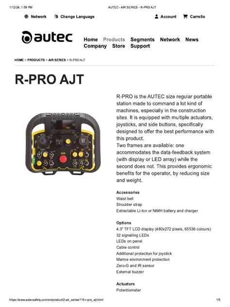 Autec Air Series R Pro Ajt Pdf