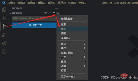 一文吃透vscode中git的相关配置与使用 vscode git csdn博客