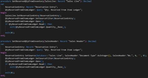 Friday Afternoon Bc Coding Tip Codeunit 99000832 Sales Line Reserve