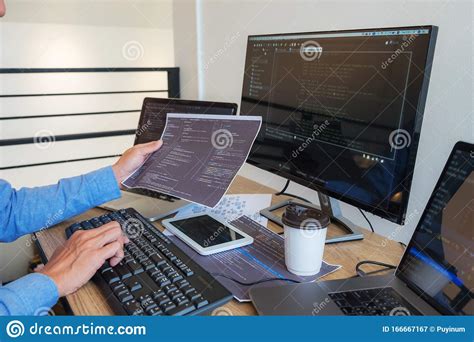 Programmers Working In Programming Programmer Developer And Coding