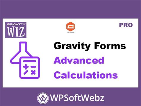 Gravity Forms Advanced Calculations By Gravity Wiz Latest Version