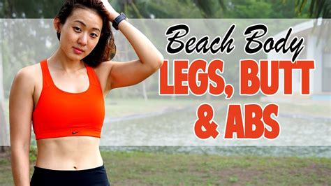 Legs Butt And Abs For Beginner No Weights Joanna Soh Youtube