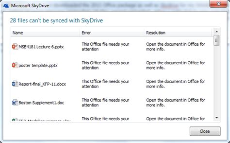 Xxx Files Can T Be Synced With SkyDrive Windows Microsoft Community