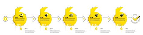 비즈니스 인포그래픽 5단계 타임라인 연구 아이디어 팀워크 시작 및 목표 아이콘을 갖춘 워크플로우 프로세스입니다 벡터 2022년에 대한 스톡 벡터 아트 및 기타 이미지