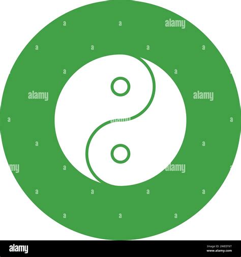 Yin Yang Icon Vector Image Stock Vector Image And Art Alamy