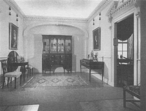 Former Interior Of The Peyton House