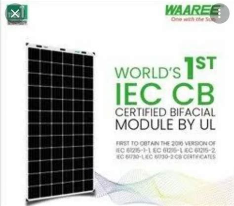 Monocrystalline 445w Waaree Wsmd 450 450w 144 Cells Mono Perc Solar