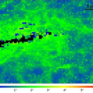 Geometrically Necessary Dislocation GND Density Maps Estimated From