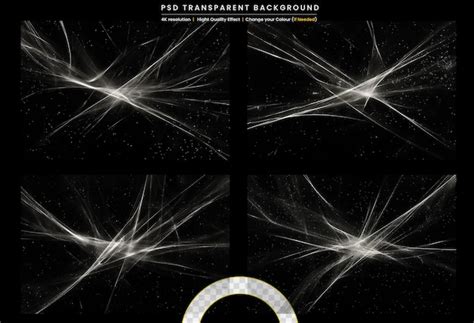 Premium Psd Shattered Glass Texture On Transparant Background