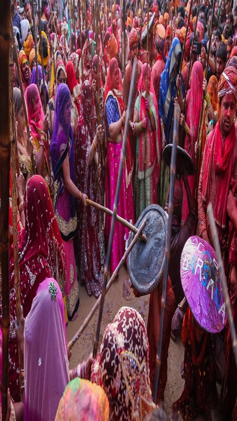 Lathmar Holi A Unique Indian Tradition Of Barsana