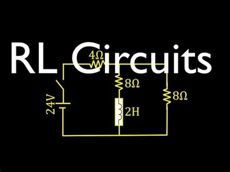 RL Circuit Analysis Of Voltage And Current YouTube